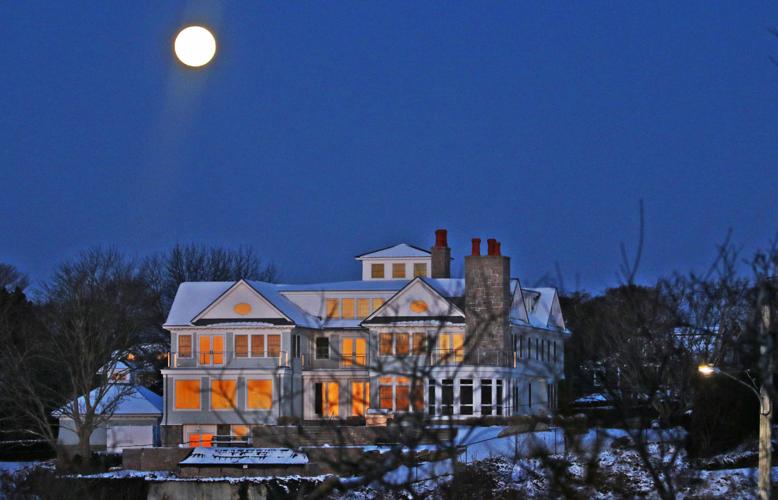 PHOTOS: Cold Moon sets on 2019 in Westerly | Westerly | thewesterlysun.com