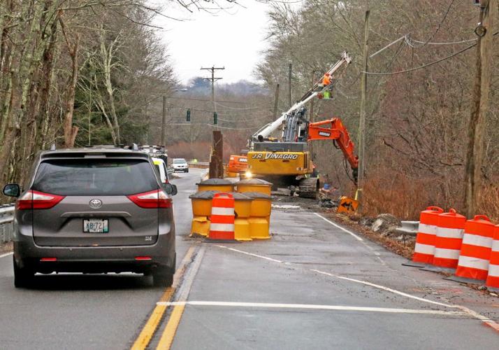 PHOTOS: Pequot Trail bridge work flips the script to the other side of ...