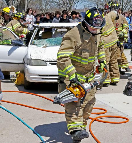 Mock crash scenario at Westerly High School shows students drunk ...