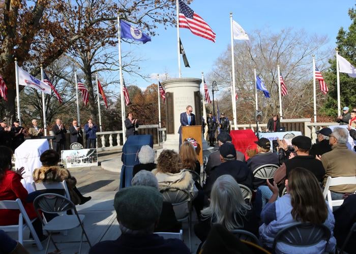 Guarding the Guardians: New granite bollards protecting Westerly War ...
