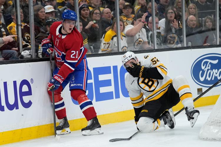 Geekie scores 100th career goal, Bruins beat Canadiens 4-3 | Sports ...
