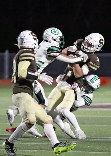 Football: Stonington stopped on goal-line stand to fall to Griswold ...
