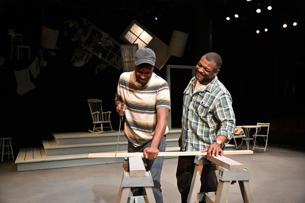 Dereks Thomas as Jim Bono, and Jackie Davis as Rose in August Wilson’s ...