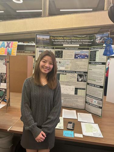 Alaina Zhang - science fair | | thewesterlysun.com
