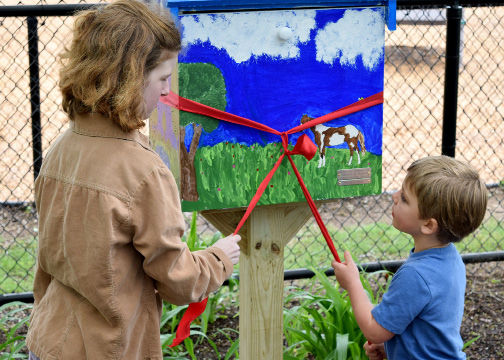 PHOTOS: A little free library in the heart of Westerly’s Rotary Park ...