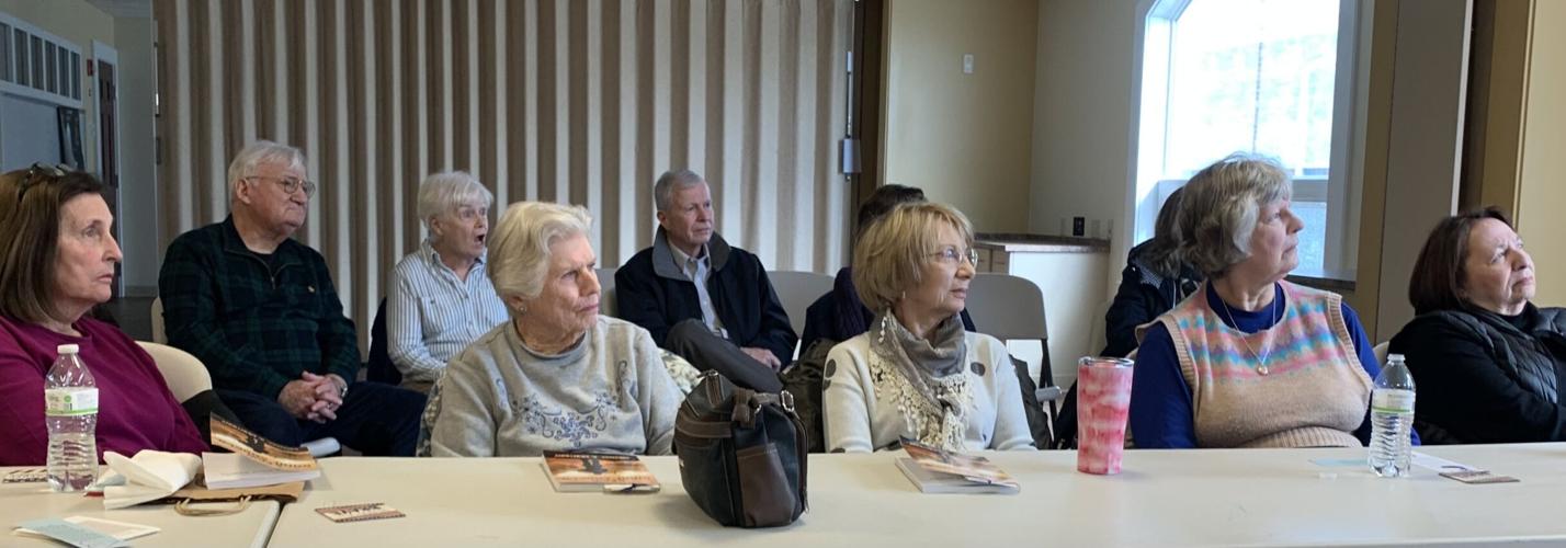 Author and veteran Michael Montigny visits St. Clare Book Club | Front ...