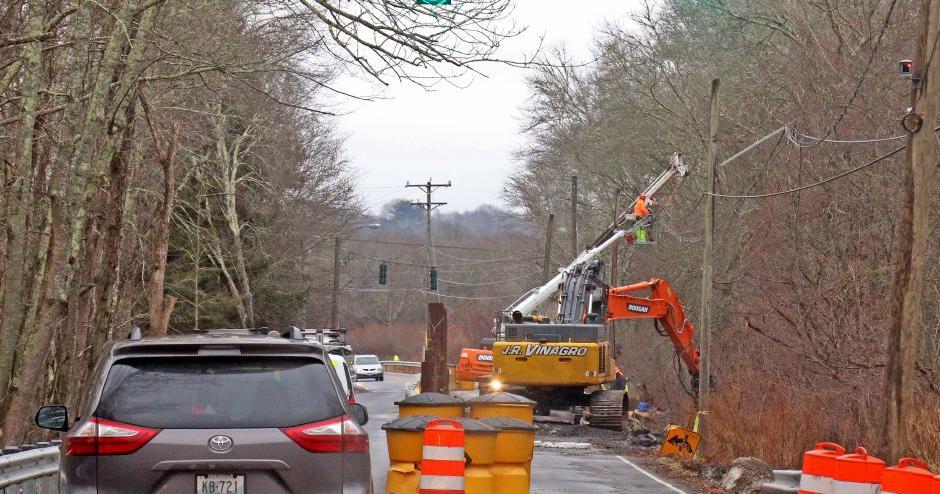PHOTOS: Pequot Trail bridge work flips the script to the other side of ...