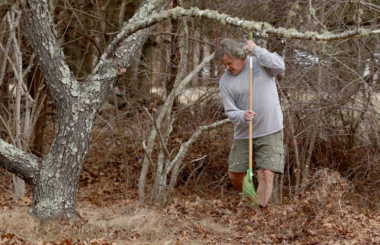 PHOTOS: Getting an early jump on spring yard cleaning | Charlestown ...