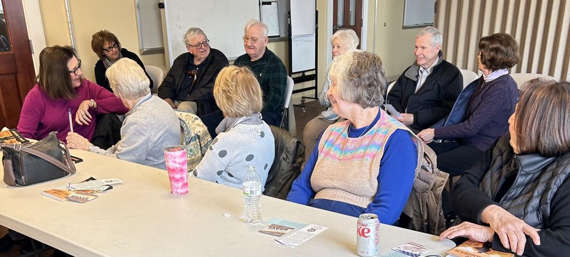 Author and veteran Michael Montigny visits St. Clare Book Club | Front ...