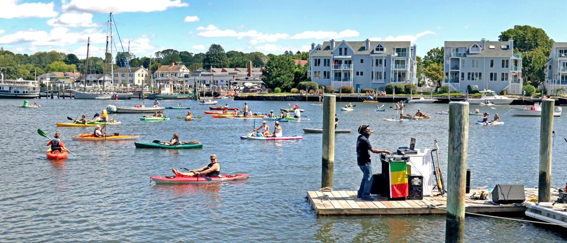 PHOTOS: 'Floatchella' brings floating party to the Mystic River ...