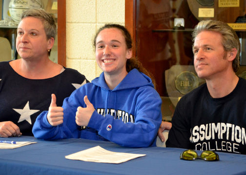 Girls’ track: Westerly’s Santee to compete at next level at Assumption ...