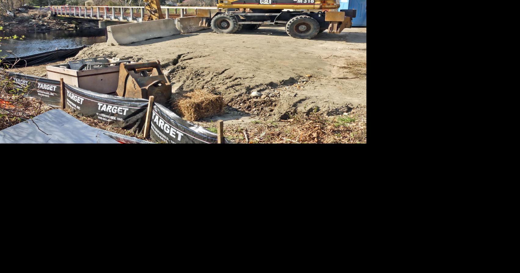 PHOTOS: Work on the new Boombridge Road bridge continues | Westerly ...