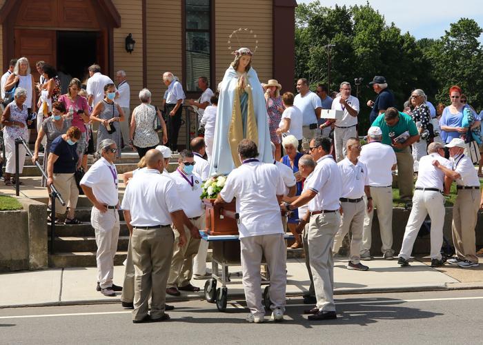 PHOTOS: The 101st St. Michael's Maria Assunta Procession | Stonington ...
