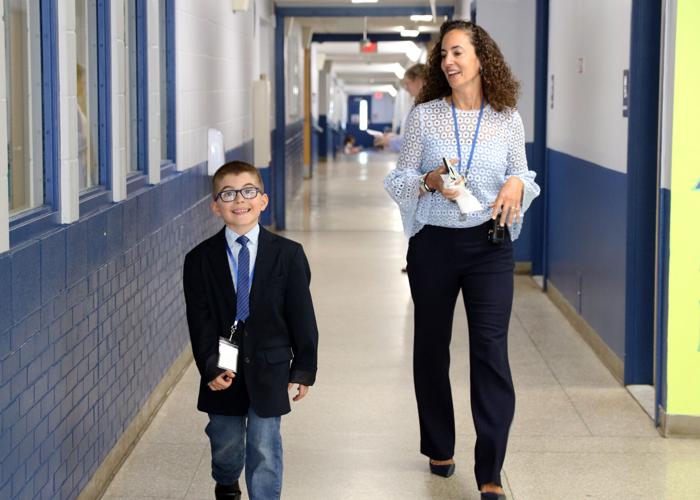 PHOTOS: Brendan Francis was State Street Elementary Principal for a Day ...