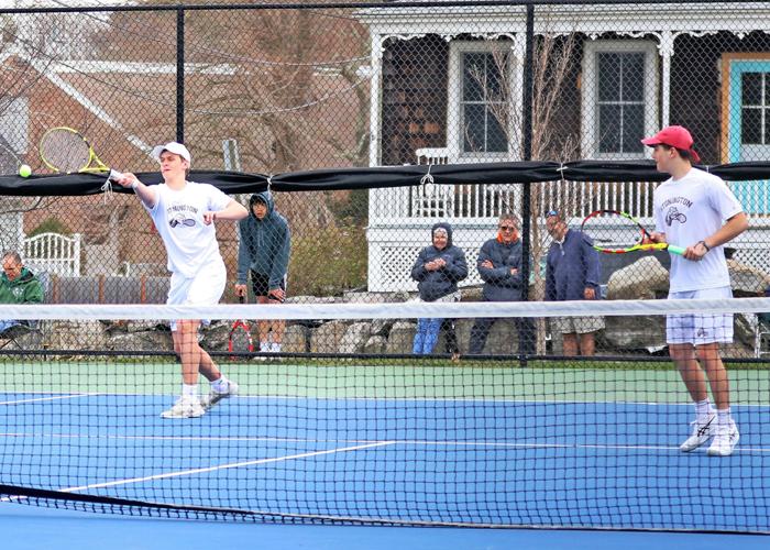 Boys tennis: Bears blank Montville, winning each match in straight sets ...