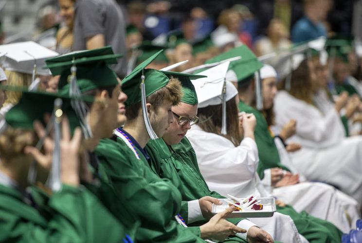 Chariho Class of 2019 celebrates its graduation at URI's Ryan Center ...