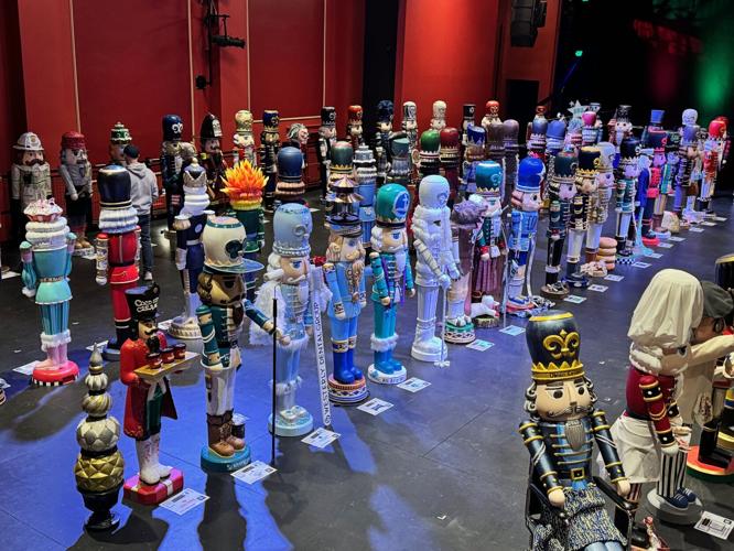 Enjoy the amazing nutcrackers before they march away! | Front Porch ...