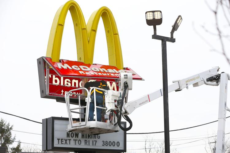 PHOTOS: Under the hood of the McDonald's sign | Westerly ...
