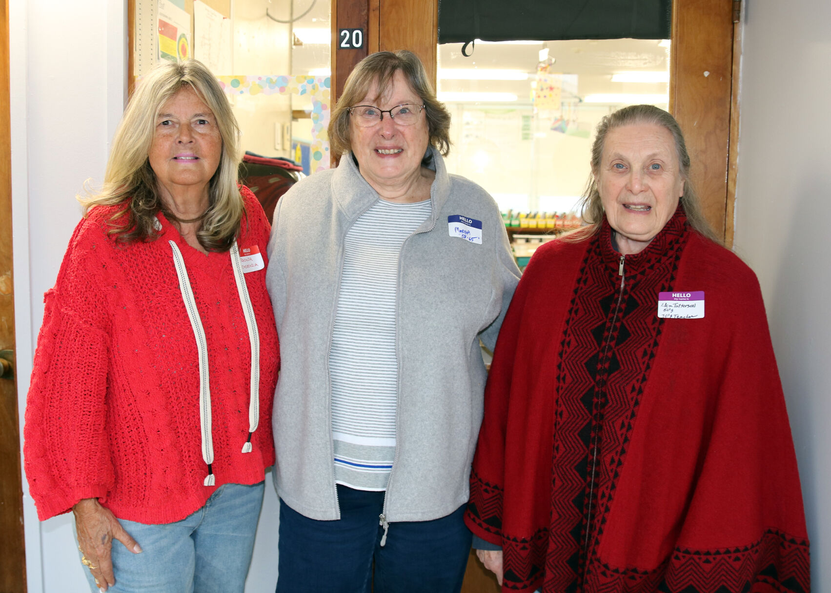 Rhonda Cherenzia, Martha and Ellen Tattersall. Farewell Open House at ...