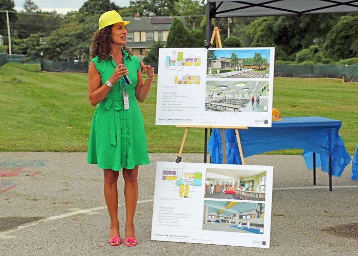 PHOTOS: Groundbreaking on new State Street School work | Westerly ...