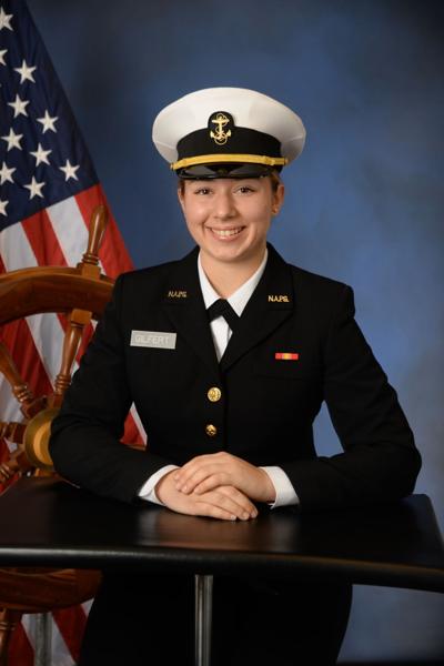 Laura Ann Gilfert graduates from the Naval Academy Preparatory School ...