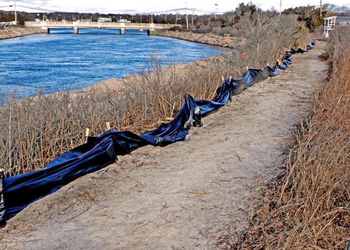 PHOTOS: Work progressing on new fishermen's trail at Weekapaug ...