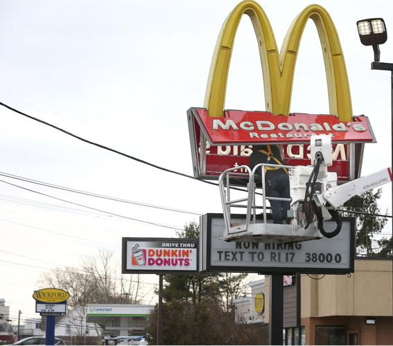 PHOTOS: Under the hood of the McDonald's sign | Westerly ...