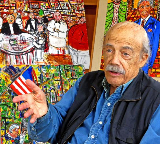 Local artist well-versed in both candidates | News | thewesterlysun.com