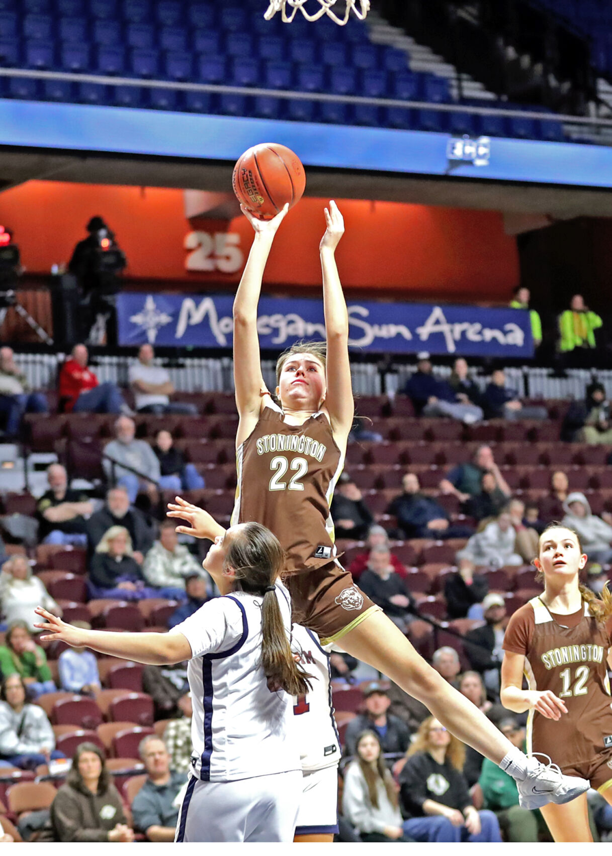 ECC D-II girls basketball final: Stonington rallies but can't overcome ...