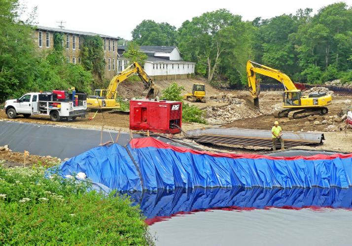 PHOTOS: Best seat in the house for the Bradford Dam construction | News ...