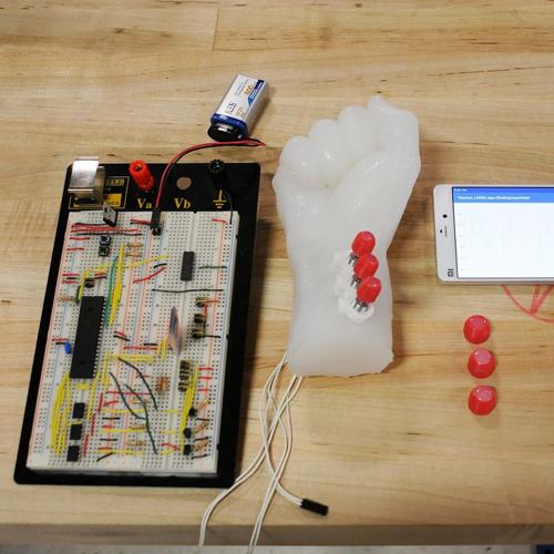 URI biomedical engineering students create wrist pulse simulator to ...