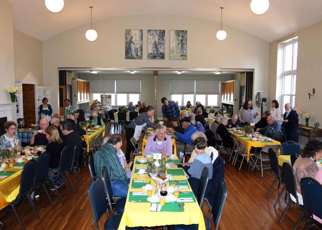 A view of the May Breakfast in progress. 109th Annual Christ Church May ...