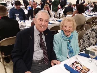 John Stellitano and wife, Mary, at Rhode Island Aviation Hall of Fame ...