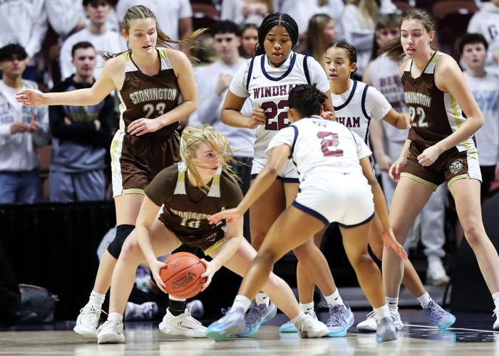 ECC D-II girls basketball final: Stonington rallies but can't overcome ...