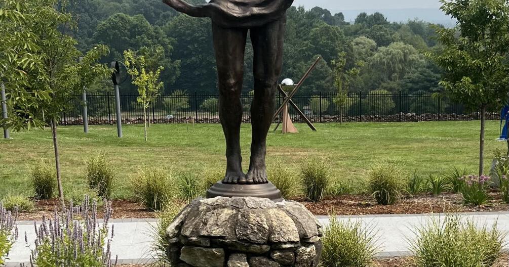 Another sculpture by Serena Bates, Westerly artist who created bronze ...