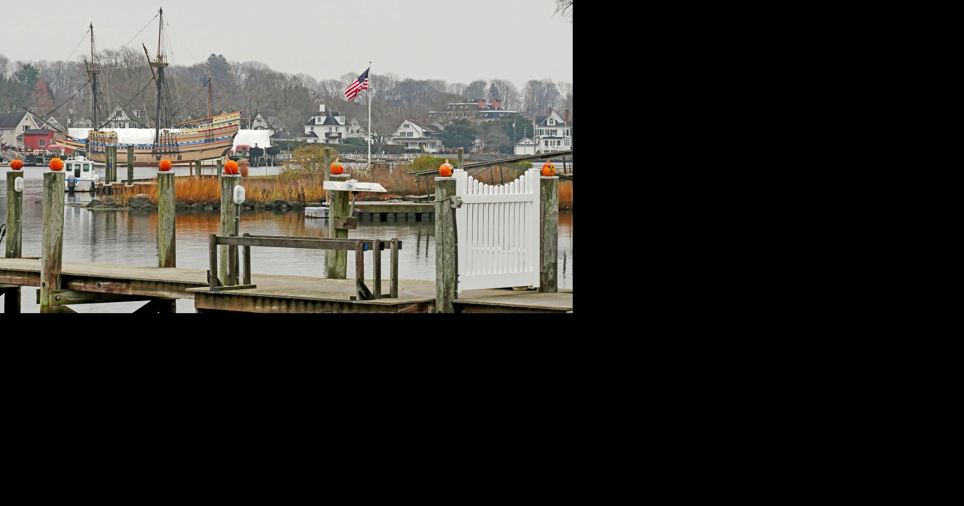 PHOTOS: Return of the Mayflower II to Mystic Seaport | Stonington ...