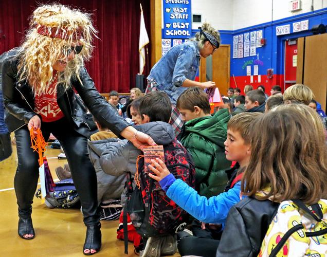 Ashaway students greeted with a 'Rock Your School' event | Richmond ...