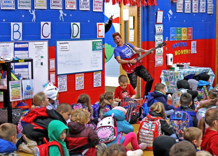 Ashaway students greeted with a 'Rock Your School' event | Richmond ...