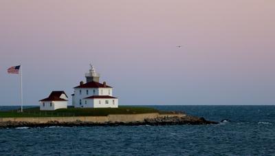 PHOTO: Twilight at Watch Hill Light | Westerly | thewesterlysun.com