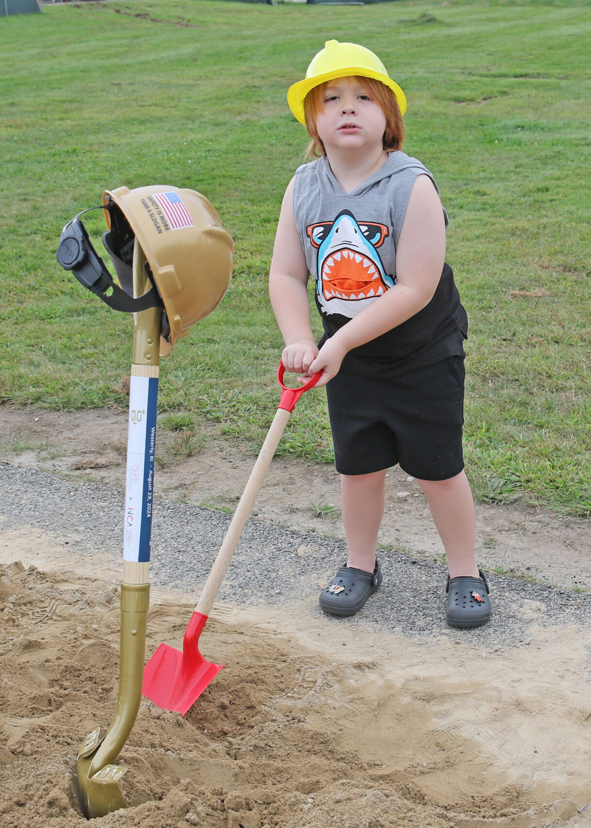 PHOTOS: Groundbreaking on new State Street School work | Westerly ...