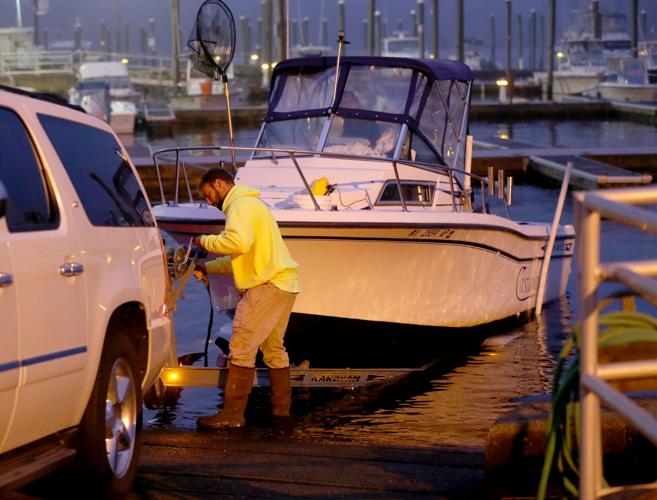 PHOTOS: Breaking down the boat for the season | Westerly ...