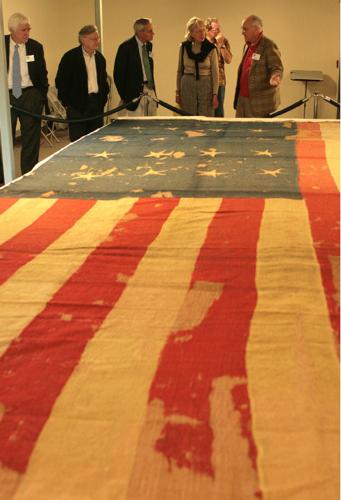 Stonington’s fragile battle flag is a centerpiece of local history ...