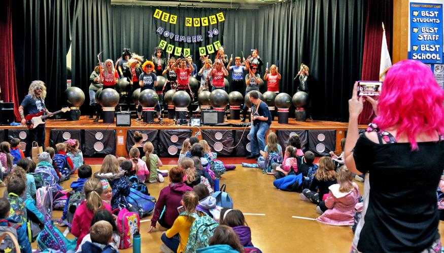Ashaway students greeted with a 'Rock Your School' event | Richmond ...