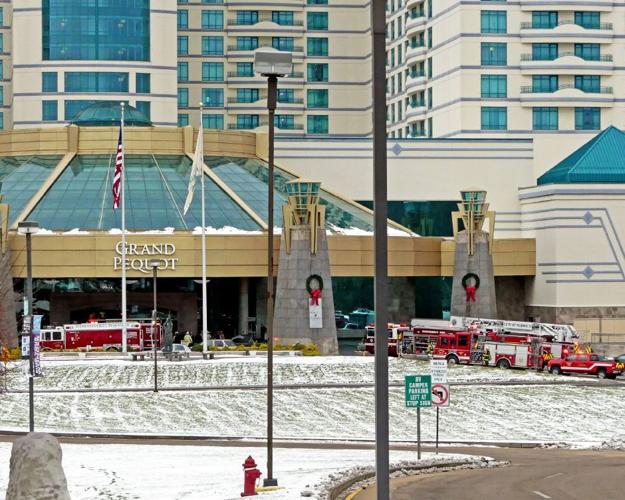 Firefighters respond after reported fire on 21st floor of Pequot Tower ...