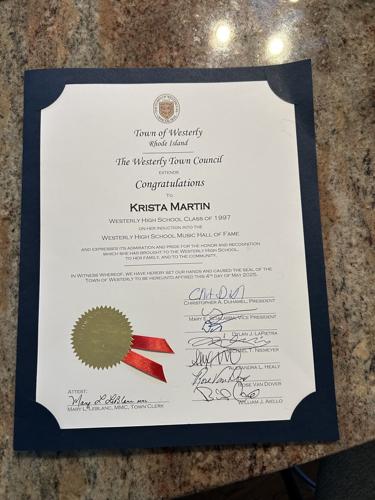 Krista Martin Band Geek Scholarship | Front Porch News | thewesterlysun.com