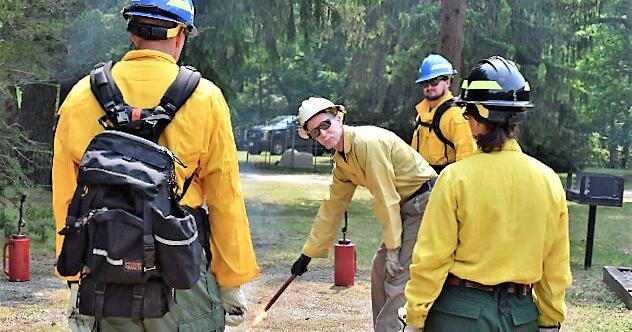 Rhode Island DEM trains state, local firefighters for a warming future ...