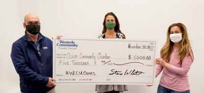 WCCU donates to Ocean Community Chamber of Commerce to help small ...