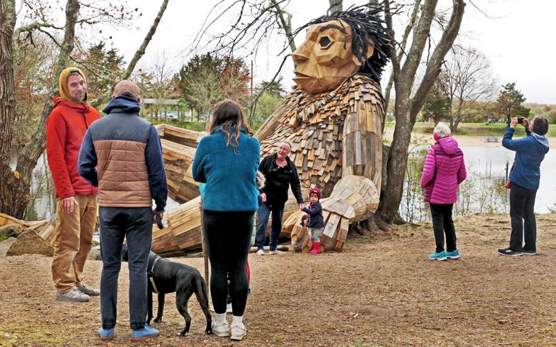 PHOTOS: Checking out the trolls at Ninigret Park | Charlestown ...