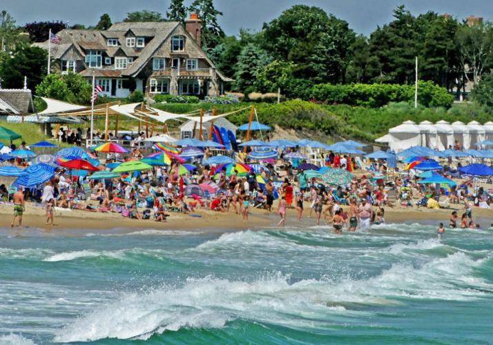 PHOTOS: From beach to bay, shoreline visitors pack in for the Fourth ...