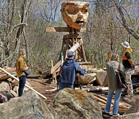 Trolls take shape at Ninigret Park for new recycled art project ...